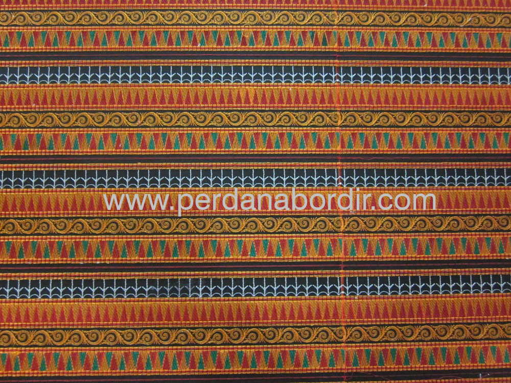 Bordir Pesanan Khusus untuk Baju Adat Gayo - Perdana Bordir